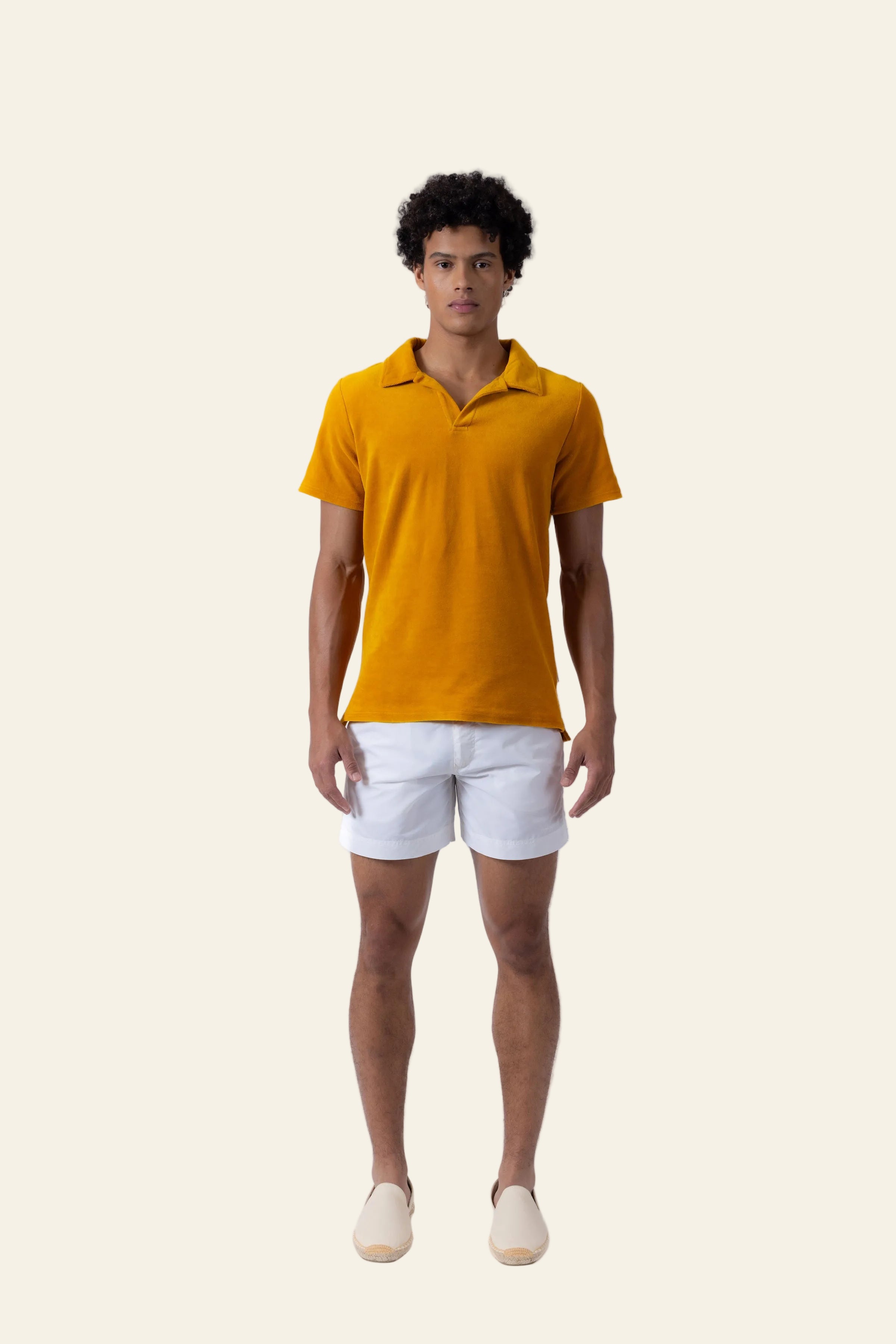 Riviera Terry Polo - Golden Yellow – Prince & Bond